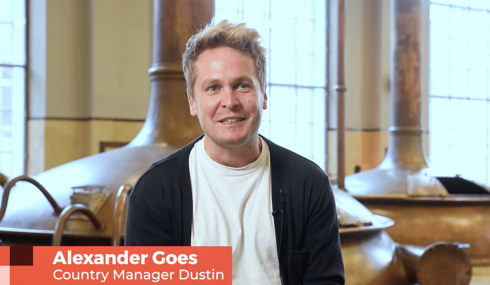 Vidéo interview avec Alexander Goes, MD de Dustin - Channel News